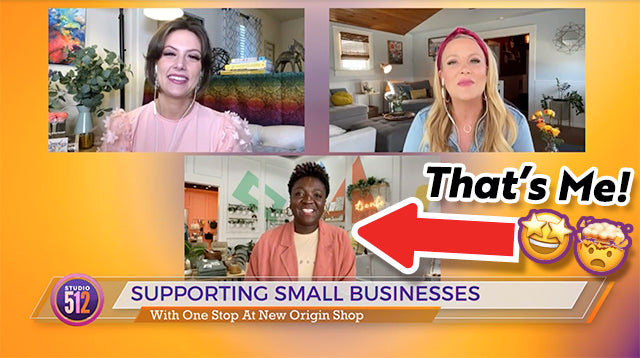 I was on Studio 512 this month (TWICE)! – New Origin Shop LLC